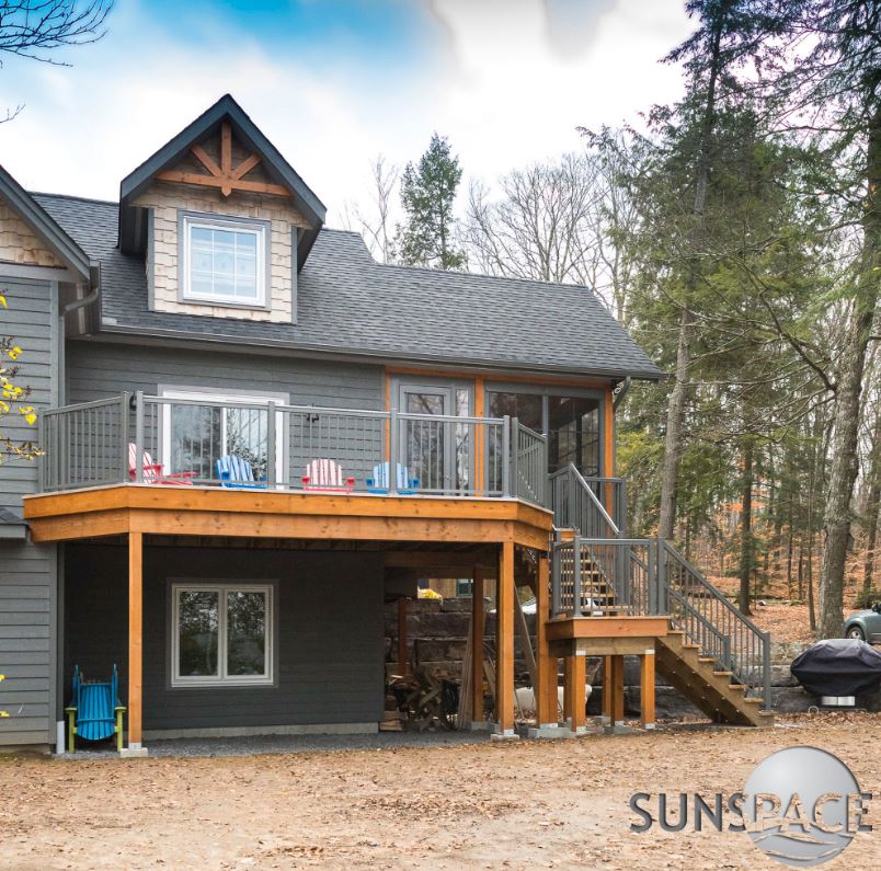 Rampes de poteaux en aluminium, Solarium et Véranda Module-Air